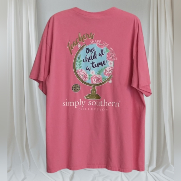 Simply Southern | Tops | Simply Southern Collection Pink Womens Top ...